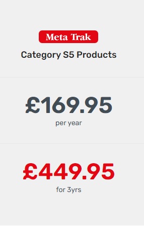 MetaTrak VTS S5 Including 1st Years Subscription – Camelectric Vehicle ...